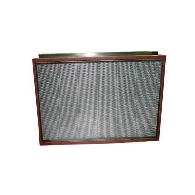 China High Temperature Hepa H13 Filter Pleated 1500m³/h Airflow For Hospital for sale