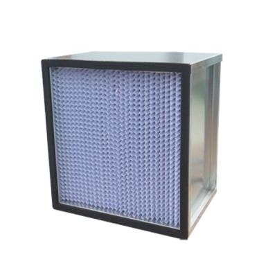 China Deep Pleated High Efficiency Air Filter For Hospital , High Capacity for sale