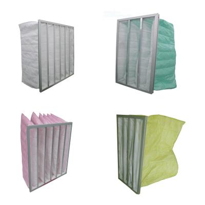 China Synthetic Bag Air Filter Media for sale