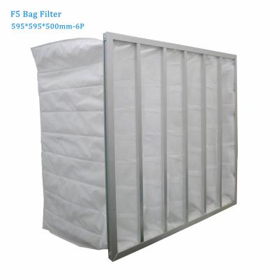 China Indoor White Washable Bag Air Filters Air Conditioning Filter Air Purifier for sale