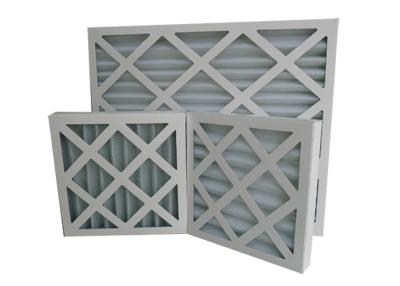 China Custom Electronics Pleated Panel Air Filters Hvac With Large Dust Capacity for sale