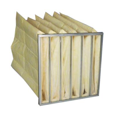 China Commercial Building Pocket Air Filter for sale