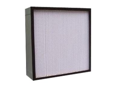 China Portable Fiberglass Hepa Air Filters With Aluminum Frame , Paper Separator for sale
