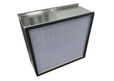 China Deep Pleated PP High Efficiency Air Filter Media With Stainless Steel Frame for sale