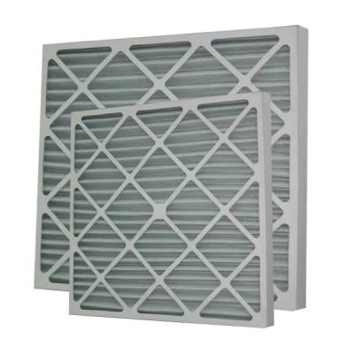 China High Capacity Pleated Panel Air Filters Portable Air Purifiers Filters For Home for sale