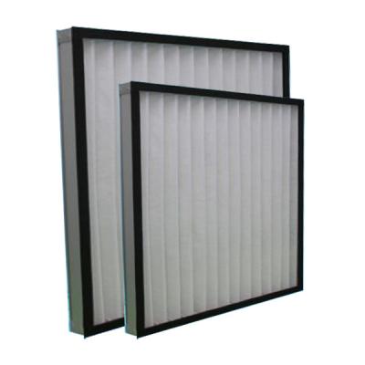 China Non-Woven Fabric Pleated Panel Air Filters Reusable For HVAC / Ventilation Systems for sale
