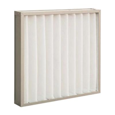 China Washable Clean Room Pleated Panel Air Filters Pre Filter Synthetic Fiber for sale