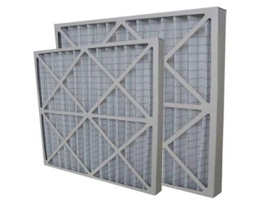 China Precision Disposable Pleated Panel Electronic Furnace Air Filter Pre Filter for sale