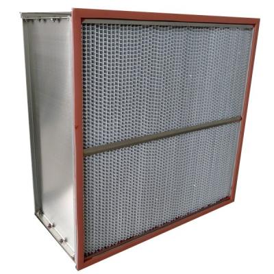 China Custom Fiberglass High Temp Hepa Filter H13 For Hospital / Food Industrial for sale