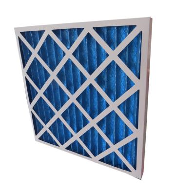 China G3 Primary Efficiency Pleated Panel Air Filters Replacement For Clean Room for sale