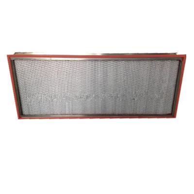China Permanent High Temp Hepa Filter Box In In Hospital / Electronic Industrial for sale