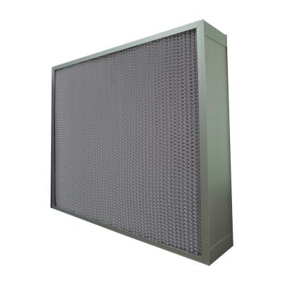 China Commercial H14 High Performance Air Filter Panel , Laminated HEPA Filter for sale