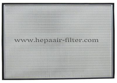 China Mini Pleat AHU HEPA Air Filters , High Efficiency Particulate Air Filter for sale