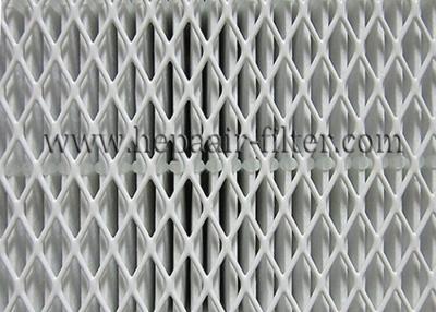 China Hepa High Efficiency Particulate Air Filter Aluminum Frame Pleated Panel Filter for sale