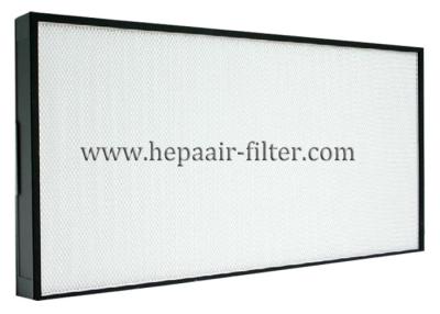 China Electrostatic Glassfiber Deep Pleat Hepa Air Filter With Aluminum Frame for sale