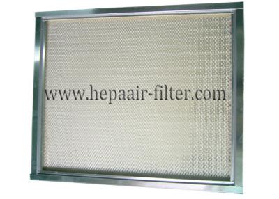 China Polypropylene Mini Pleat HEPA Air Filter Media / Cleanroom Air Filter for sale