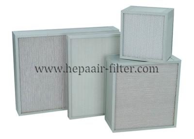 China High Airflow Clean Room Air Filter Air Purifier , 0.3 Micron Absolute Hepa Filter for sale