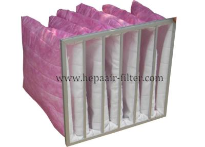 China Multilayer Synthetic F7 Pocket Air Filter For Medical And Electronic for sale