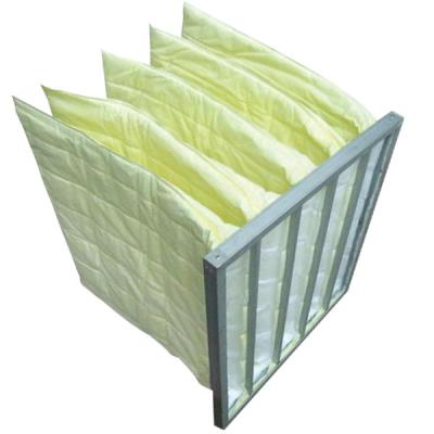 China F5 F6 F7 F8 Medium Efficiency Synthetic Pocket Bag Air Filter for sale