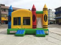 China Indoor Outdoor Party Inflatable Castle Combo With Slide Kids Jumping Bouncer for sale