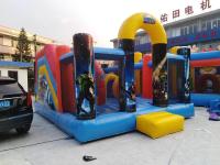 China Outdoor Fun Jump Jumper Inflatable Combo Bouncer Castle Bounce House for sale