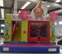 China Kids Clown Inflatable Bouncy Castle Jumping Combo Park Water Proof for sale