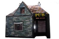 China Large PVC Tarpaulin Comercial Inflatable Pub Tent Inflatable Bar Tent for sale