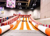 China Outdoor Wet Longest Giant Inflatable Slide With 0.9mm PVC Tarpaulin Slide for sale
