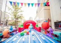 China Outdoor Giant Inflatable Toys Tropical Water Slide For Adult , Commercial Grade for sale