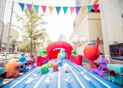 China Outdoor Giant Inflatable Toys Tropical Water Slide For Adult , Commercial Grade for sale