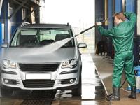 China Durable Inflatable Car Wash Mat Easy Set Up With CE / UL Blower for sale