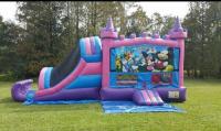 China Large Inflatable Combo Extreme EN14960 Dry Bounce House Combo for sale