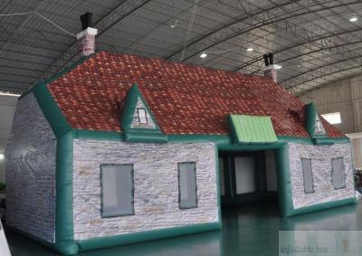 China Inflatable Large Portable Pubs Fantastic Fire Resistance Blow Up Bar for sale