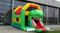 China Custom Made Multifun Inflatable Combo Aframe Metkop Bouncy Castles With Slides for sale