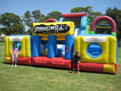 China Large Comercial Ultimate Inflatable Obstacle Course For Adult for sale