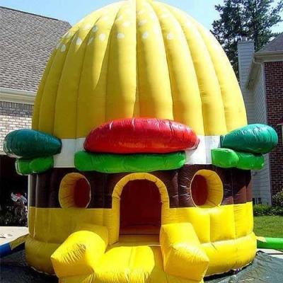 China Yellow Inflatable Bouncer Pumpkin Safety With PVC Durable Materia for sale