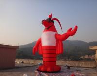 China Red Water Proof Inflatable Chicken Custom Inflatable Advertising for sale