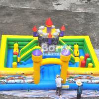 China Animal Theme Inflatable Bouncy Castle With Slide 5*5*3m Toddler Bounce House for sale