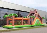 China Attractive Giant Adult Inflatable Obstacle Course With PVC Material for sale