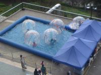 China 0.8mm Thick Adults Large Human Water Walking Ball In Inflatable Pool for sale