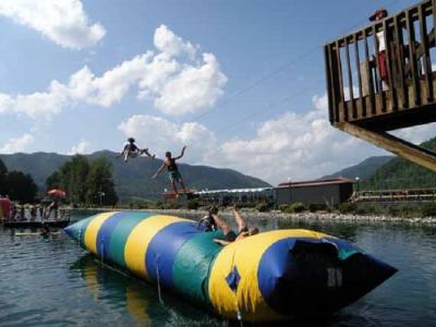 China Jumping Water Blogs Inflatable Water Toys For Pool , Durable PVC Tarpaulin for sale