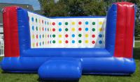 China Customized Big Outdoor Kids Inflatable Twister Game For Funny for sale
