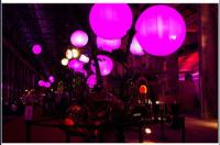China Crystal Colorful Led Celling Light Balloon Inflatable For Commercial Event for sale