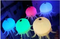China Customized Inflatable Advertising Products LED Inflatable Hanging Balloon for sale