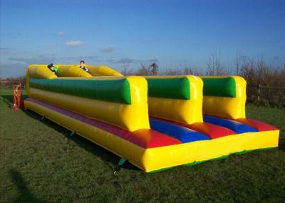 China Challenging Bungee Run Playground Inflatable Sports Games With 2 Lane CE for sale