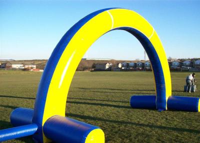 China Giant Advertising Arch Inflatable Advertising Products Customized Yellow For Event for sale