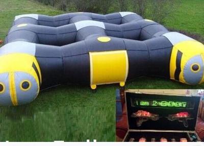China Lazer Quest Blow Up Maze Games Inflatable Interactive Games For Team Event for sale