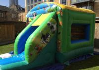 China Big Farmyard Inflatable Bounce House With Slide For Young Teenagers for sale