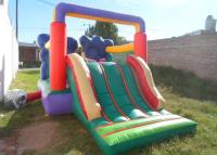 China Wonderful Inflatable Game Bouncy Party Inflatable Combo Bouncers With Slide For Kids for sale