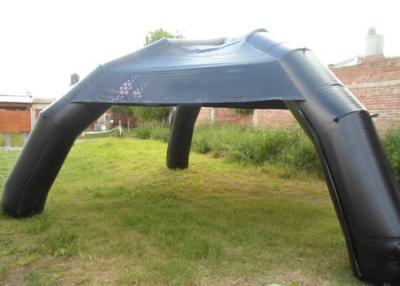 China Large Pvc Car Shelter Inflatable Spider Tent Booth Tent Customized 4 Legs for sale